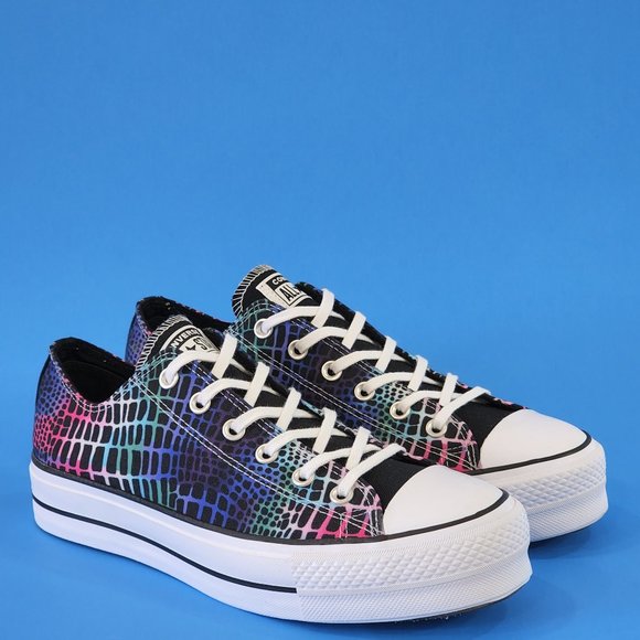 Converse | Shoes | Converse Ctas Lift Ox Digital Daze Canvas Womens ...